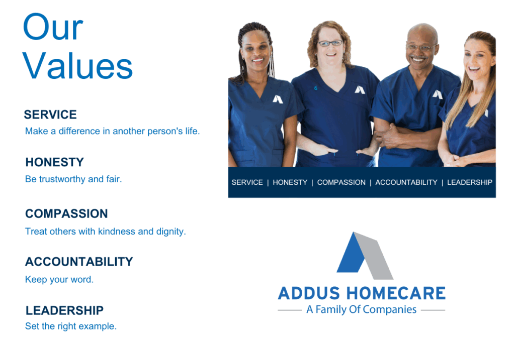 Our Mission and Values - Addus HomeCare