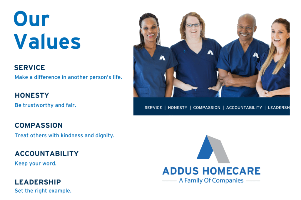 Our Mission and Values - Addus HomeCare